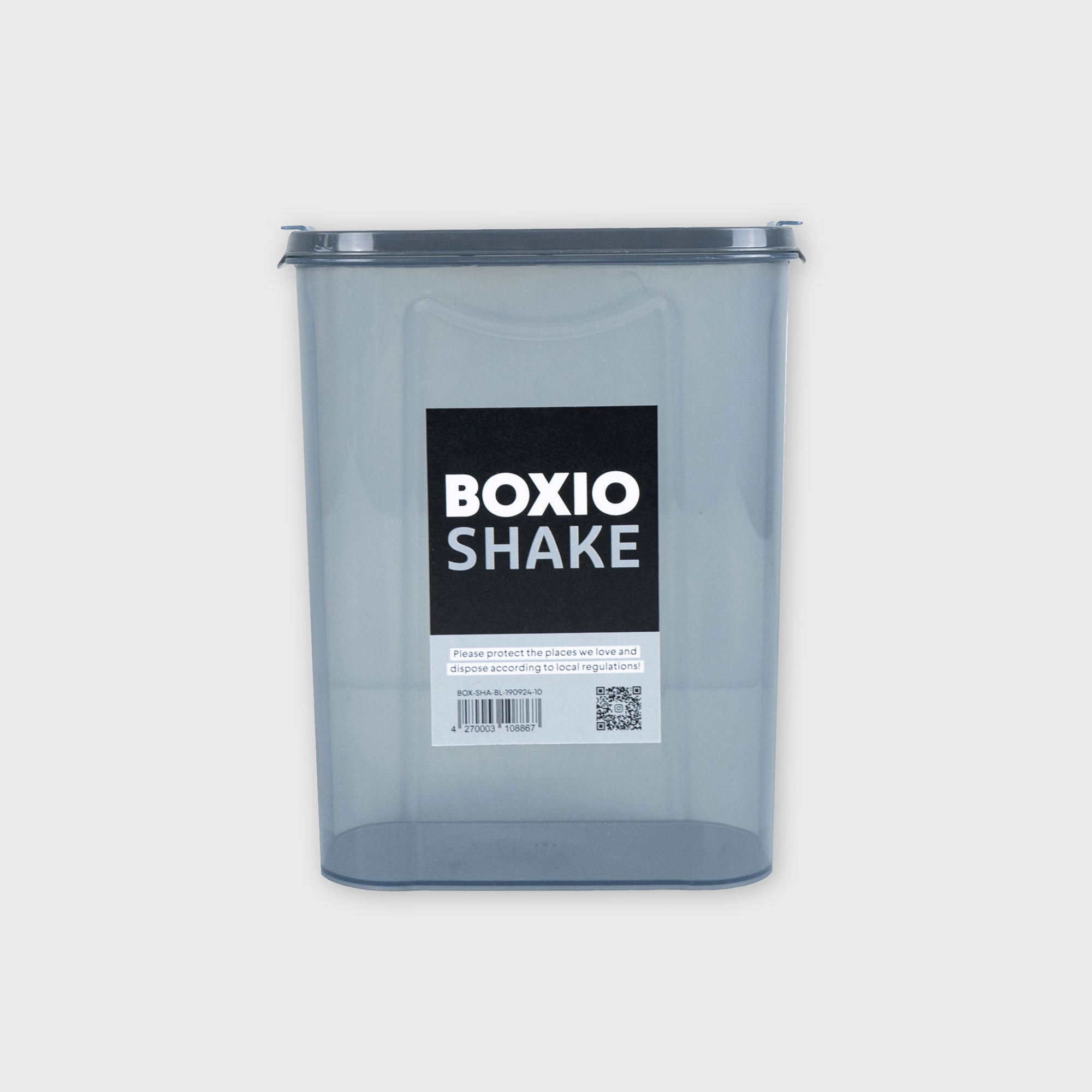 BOXIO - Shake: Storage box for hemp litter, shaker